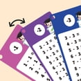 15 Math Addition Subtraction Multiplication Division Reusable Wipe ...