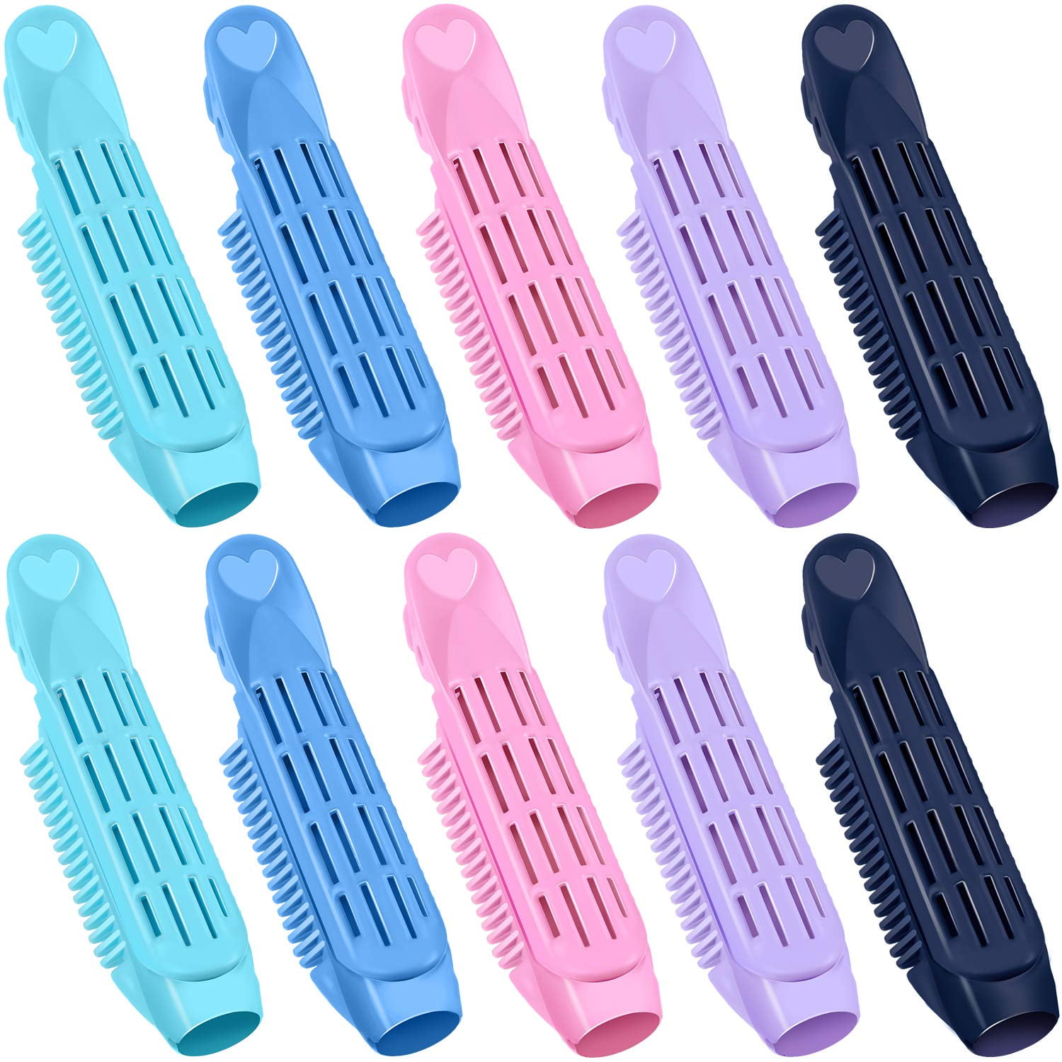 10 Pieces Volumizing Hair Root Clip Roller Wave Fluffy Hair Curler Clip ...