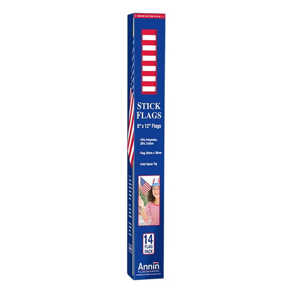 Small American Flag Stick
