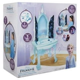 Disney Frozen 2 Elsa's Enchanted Ice Vanity with Lights & Musical Sound ...