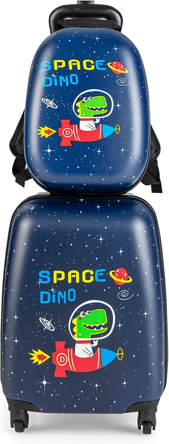OLAKIDS Kid Luggage Set, 12’’ Travel Backpack and 16’’ Carry on ...