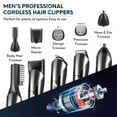 Cincofelia 5-in-1 Multi Trimmer Grooming Kit, Waterproof Electric Razor ...