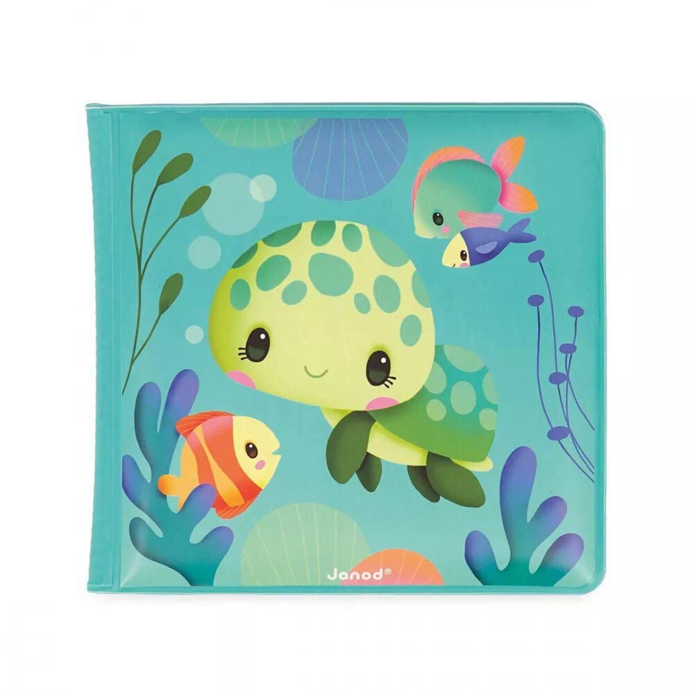 Click here for Janod Magical Sea Life Turtle Bath Book - Motor Sk... prices