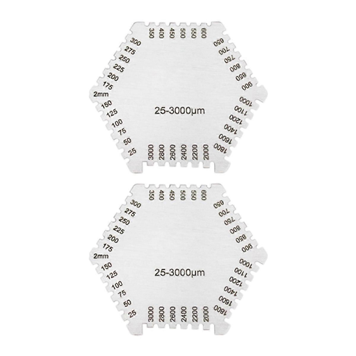 Stainless Steel Hexagonal Wet Film Comb (Thickness 2mm) | Walmart en línea