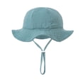 Baby Fisherman Hat Wide Brimmed Bucket Hat for Toddler Girls Infant Sun ...