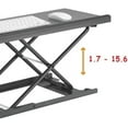 24" Sit-Stand Desk Riser – Ultra Slim Laptop, Keyboard & Mouse Stand ...