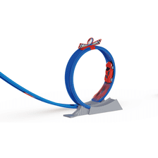 Adventure Force Race Track Set with Motorized NASCAR Cars, Crash Zone ...