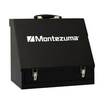 Free Shipping! Montezuma 30" x 19" Triangle Tool Box (Steel, Black ...
