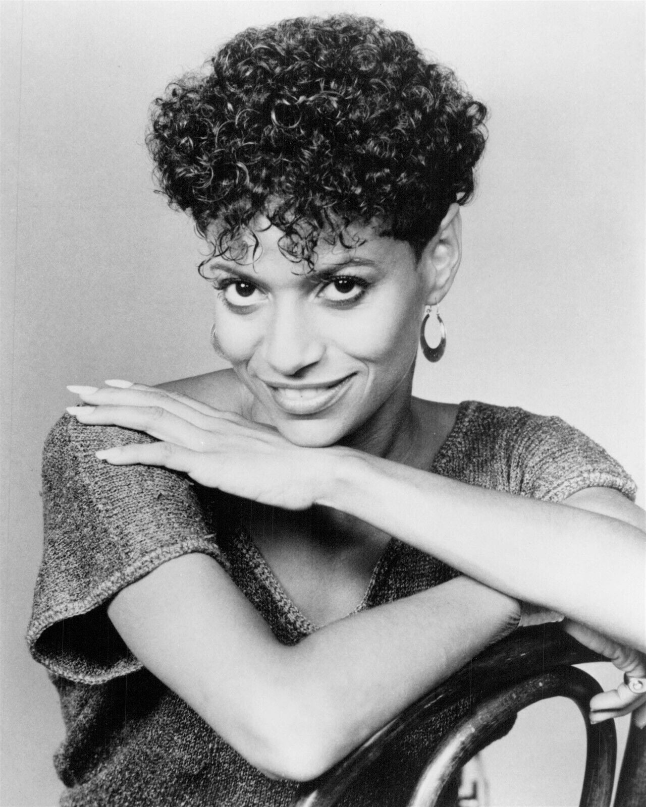 Debbie Allen smiling studio portrait as Lydia Grant in TV series Fame ...