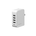 Merkury Innovations 4.9 Amp 4 USB Wall Charger, White - Walmart.com