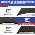 4PCS 16 inch hHubcaps Compatible for 2014-2023 Ford Transit Connect ...