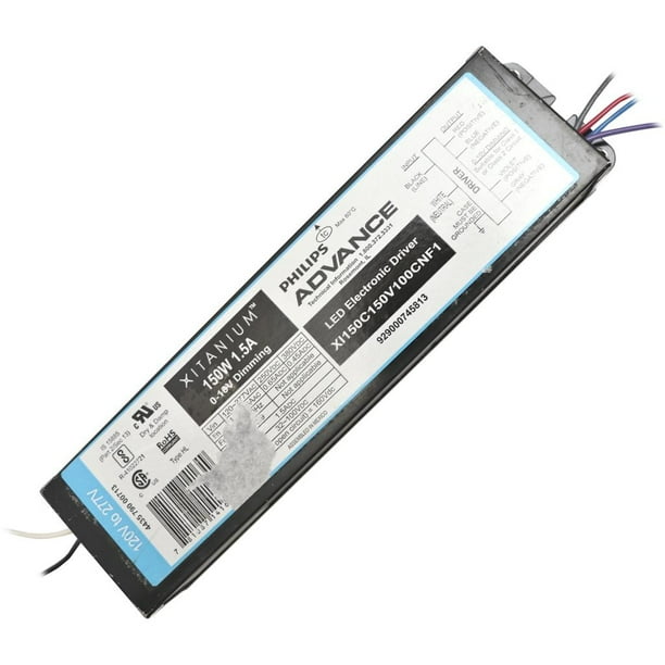 Advance 12190 - 150 watt 120/277 volt LED Driver (XITANIUM LED DRIVER ...