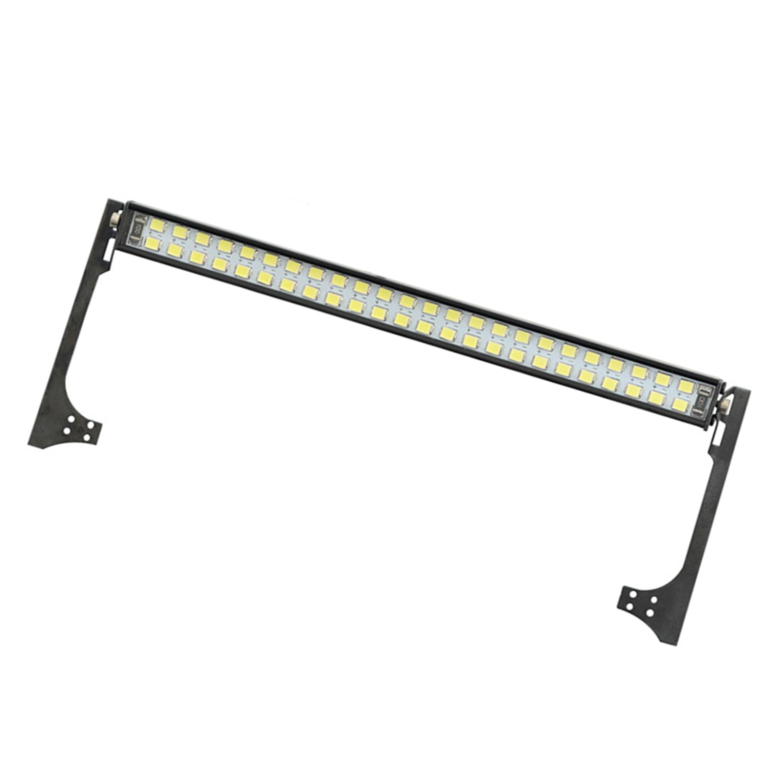 Double-Row LED Light Bar Roof Lamp Fit for SCX10 90046 Scale RC Crawler ...