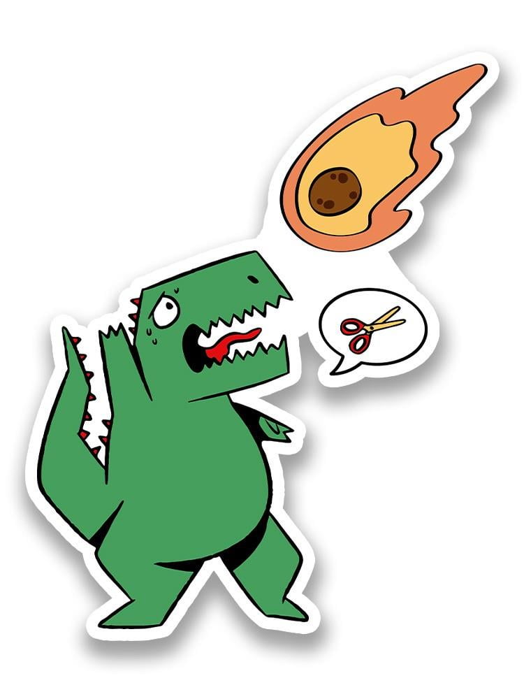 Rock Paper Scissors Meteor Sticker -Smartprints Designs, Vinyl Sticker ...