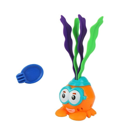 Blue Tortoise Frog Animal Seaweed Glowing Kids Bath Toy | Walmart Canada