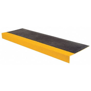 Wooster Products Stair Nosing,Gray,60in W, Cast Alum AG101.4-5 ...