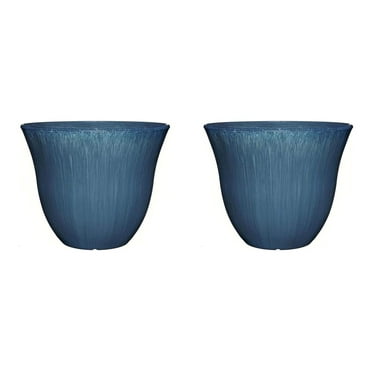 Classic Home and Garden Large Indoor/Outdoor Round Honeysuckle Resin ...