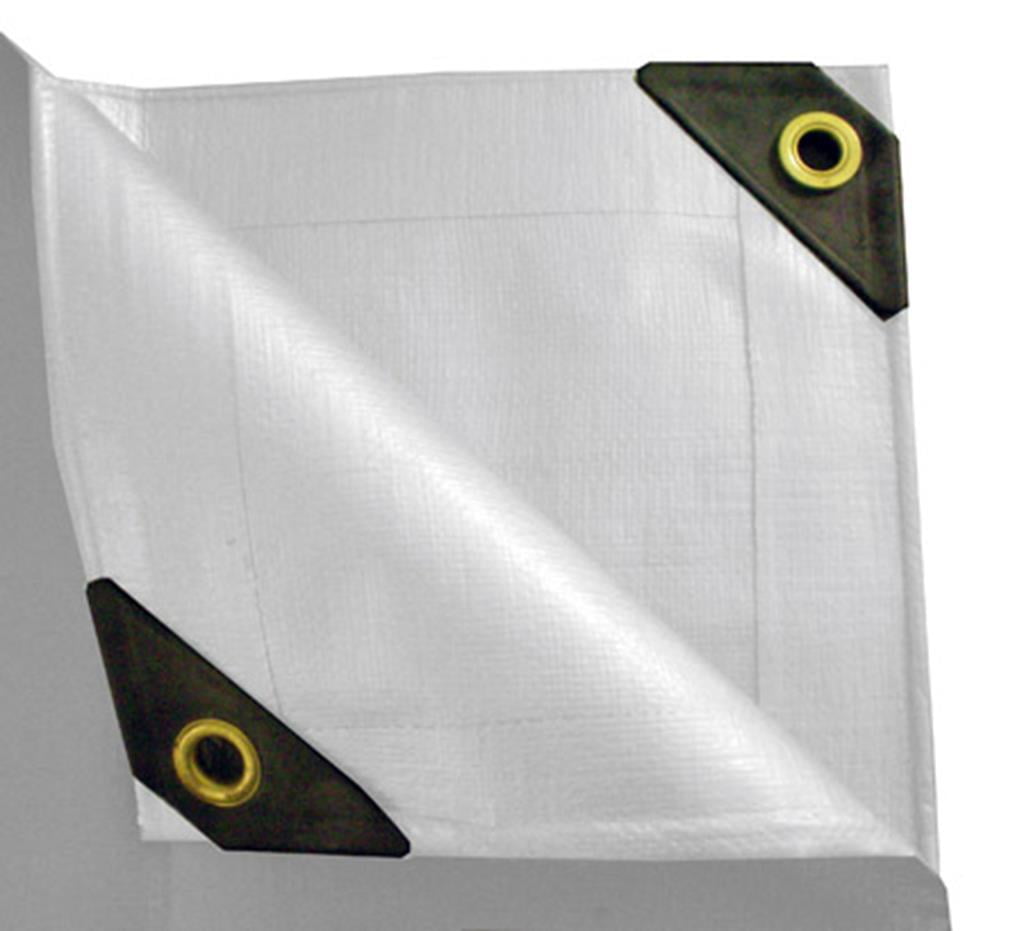 UST Inc. 10 x 30 Heavy Duty Canopy Tarp - White - Walmart.com