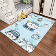 Chiikawa Cartoon Printed Carpet for Hallway Entrance Foot Mat Cute Room ...