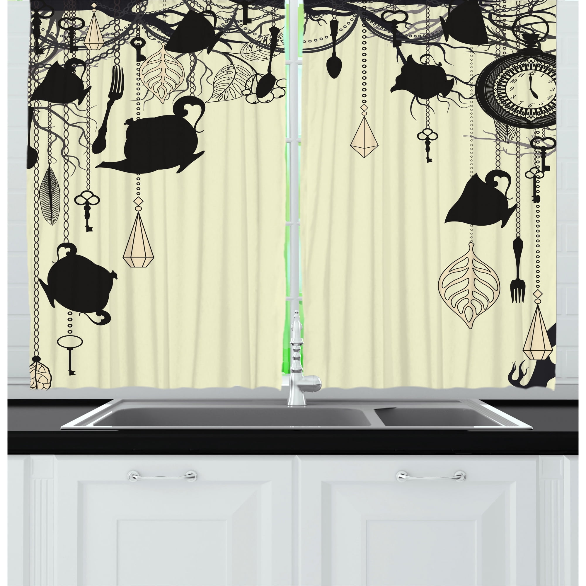 Vintage Kitchen Window Treatments