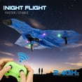 MaoaiL Remote Control Airplane for Kids Adults Foam RC Glider Outdoor ...