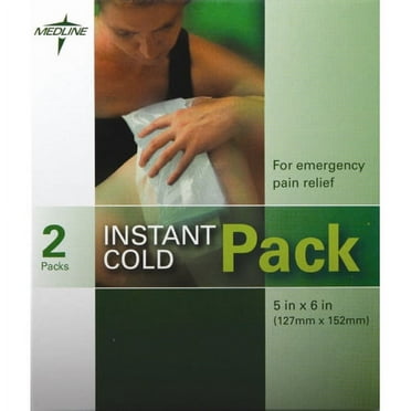 Mueller Medical Large Instant Cold Packs for Swelling, 6" x 9", 2 pack ...
