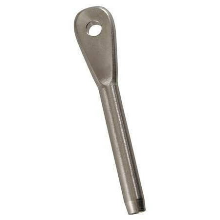 Loos Cableware MS20668-8 Stainless Steel Eye End for 1/4" Diameter Wire ...
