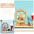Koolleo 1 Set Wooden Hand Generator Easy Assembly Manual Generator Kids ...