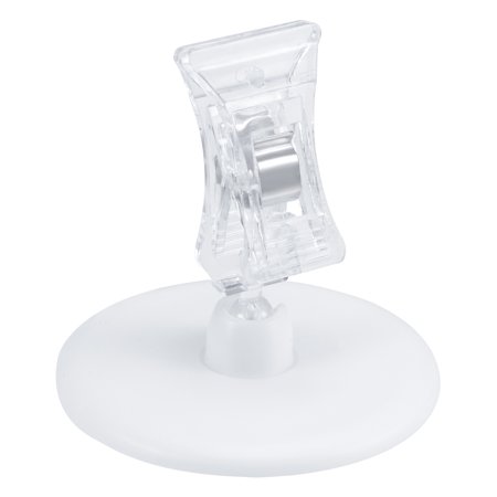 Uxcell Adjustable Rotating Sign Clip with Adhesive Fit Max 10mm Tag ...
