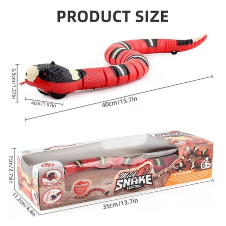 Eletronic Snake Interactive Toy,sensing Snake Tease Toys For Cats Dogs ...