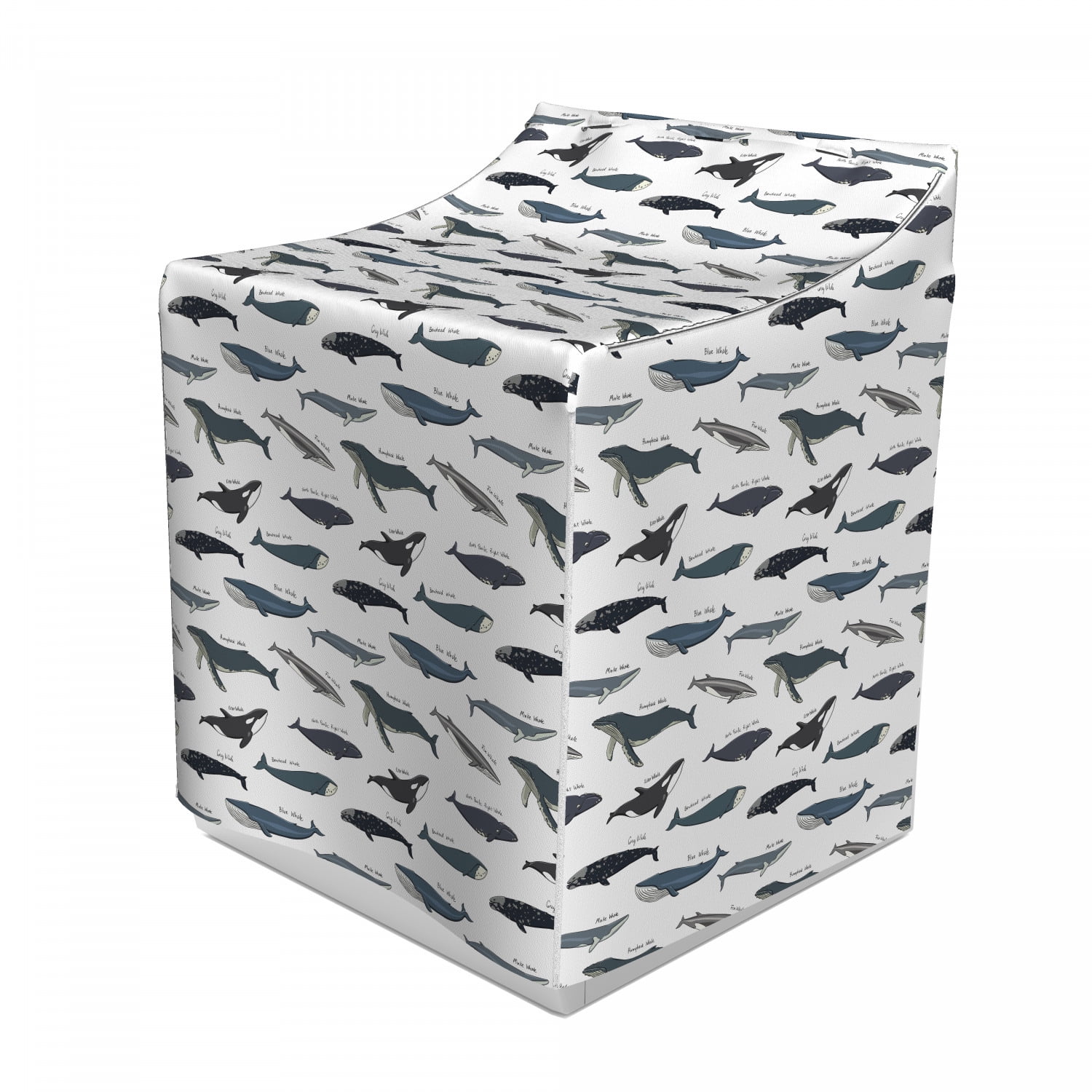 Whales Washer Cover, North Pacific Killer Bowhead Humpback Minke Whale ...