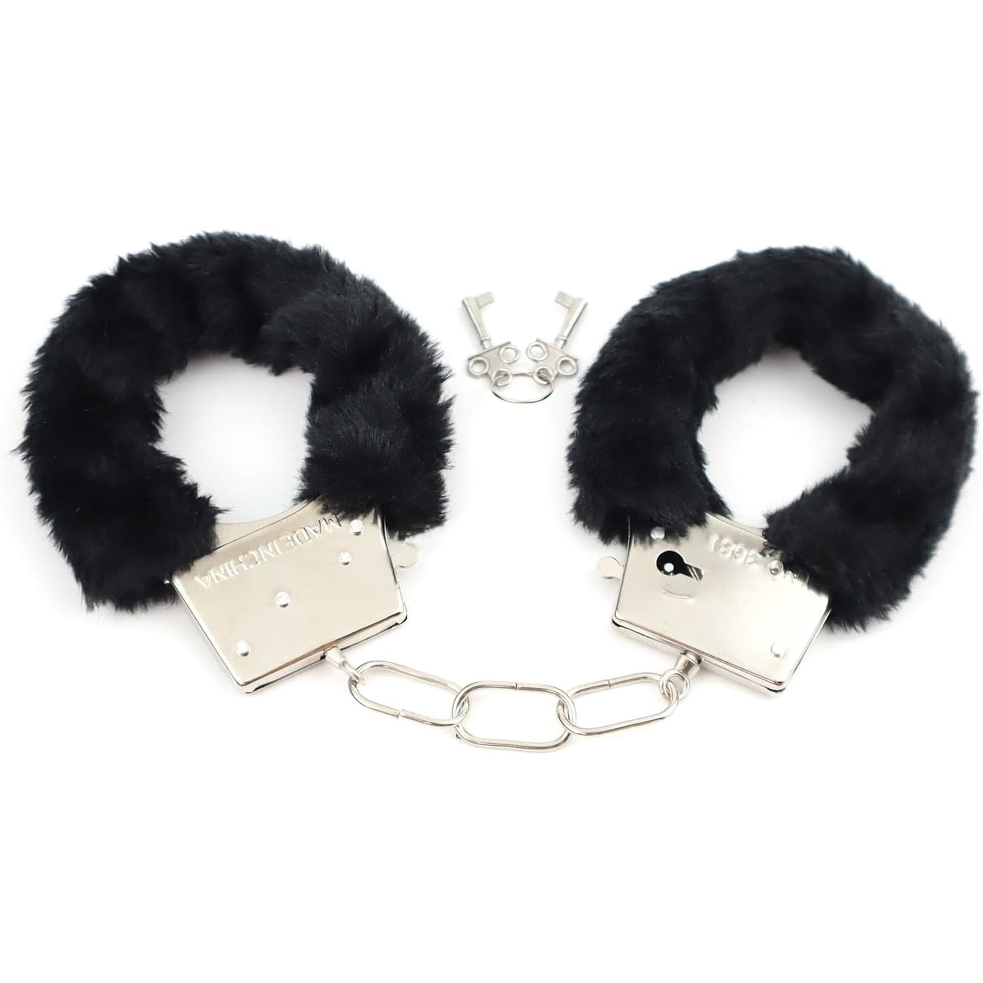 Click here for Nobrand Stainless Steel Pink Fluffy Handcuffs For... prices