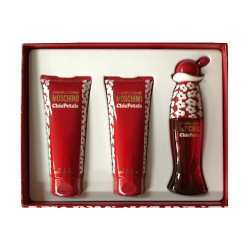 MOSCHINO CHIC WOMEN 3 PIECE GIFT SET - 1.7 OZ EAU DE TOILETTE SPRAY by ...