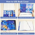 1pc Polyester Book Covers Elastic Notebook Wraps Rectangle Chook Mixed ...