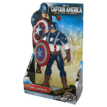 Marvel Captain America (2011) Movie Series 10-Inch Hero Action Figure ...