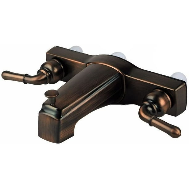 Mobile Home 8" Tub & Shower Faucet, Oil Rubbed Bronze with Lever ...