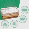 1,000 Plastic Disposable Sporks Bulk White Medium Weight Disposable ...