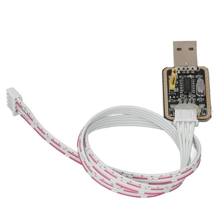 USB To TTL Serial Adapter, Yellow Pin Header 300bps-1.5Mbps USB Serial ...