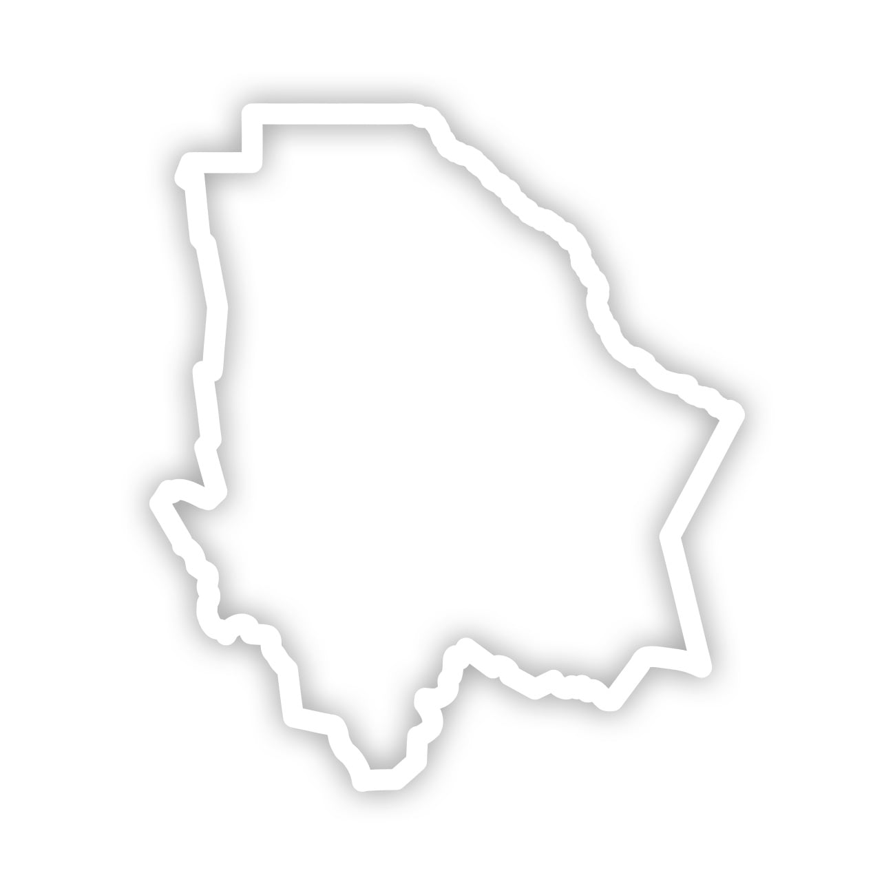 Chihuahua State Shaped Sticker Decal Die Cut - Self Adhesive Vinyl - Weatherproof - Made in USA ...