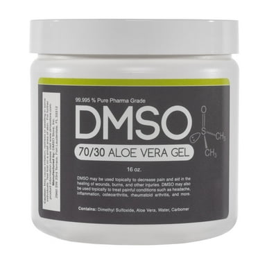 DMSO Pure DMSO - 8 fl oz Pain Relief with Aloe Vera, Chemical Solvent ...