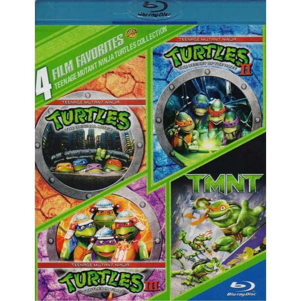 Las Tortugas Ninja 1 2 3 + Tmnt Peliculas 4 Film Blu-ray Warner Bros ...