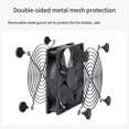 120Mm Computer Cooling Fan USB Power 3 Speed Low Noise Design For ...