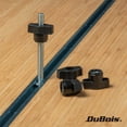 10 Pack 1/4"-20 Wing Knobs, Threaded Clamping Knobs for T Track & Table ...