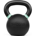 Yes4All Heavy Weight Cast Iron Grip 24kg / 53lb Powder Coated Kettlebell - Walmart.com