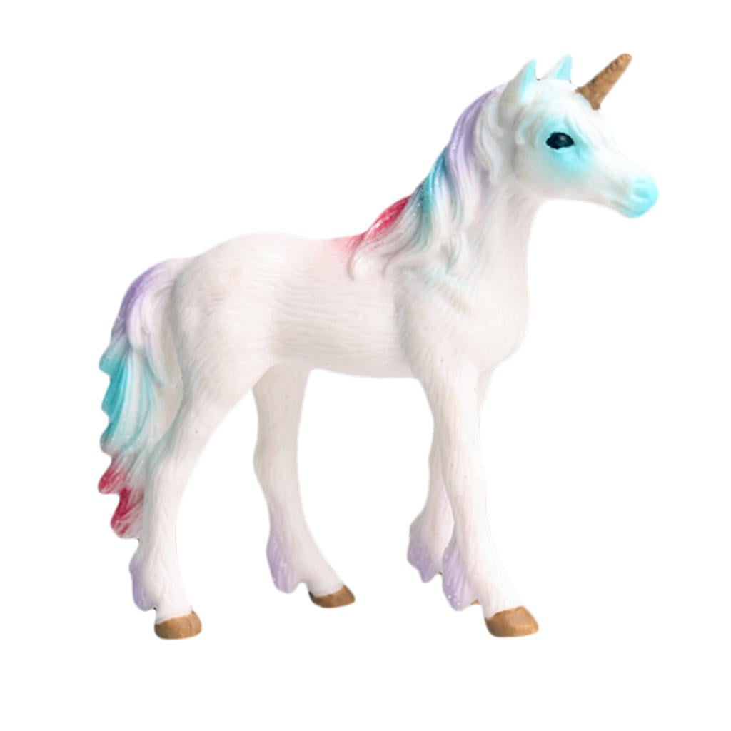 Colorful Fantasy Animal Model Mythical Unicorn Figures home and desk ...