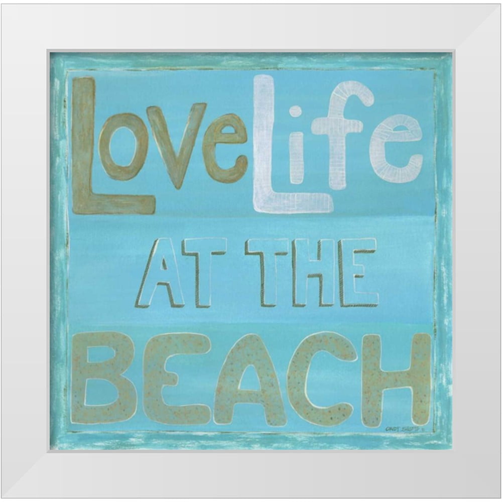 Shamp, Cindy 26x26 White Modern Wood Framed Museum Art Print Titled ...
