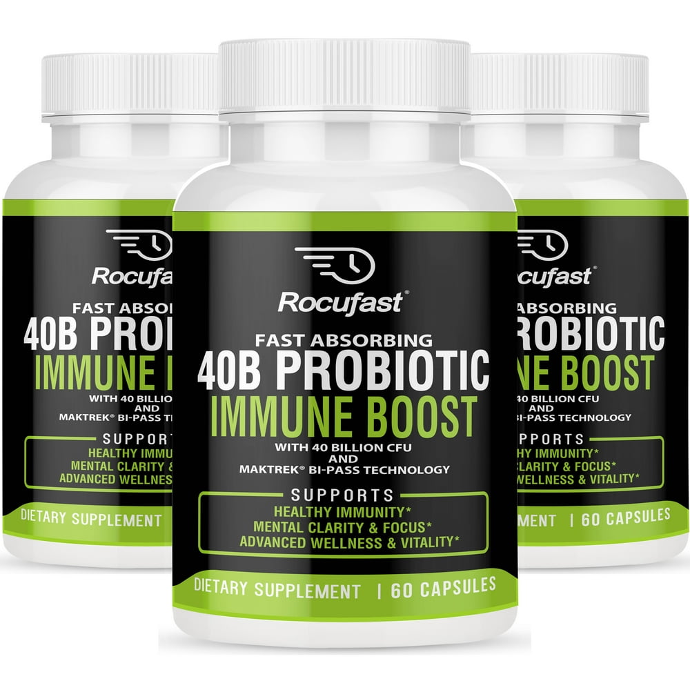 Immune Support Immunity Boost Probiotic Supplement - Once Daily Multi ... Immune Support Immunity Boost Probiotic Supplement - Once Daily Multi ...