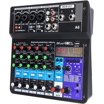 VocoPro Professional Karaoke DJ Mixer with Microphone Equipment, Sound ...