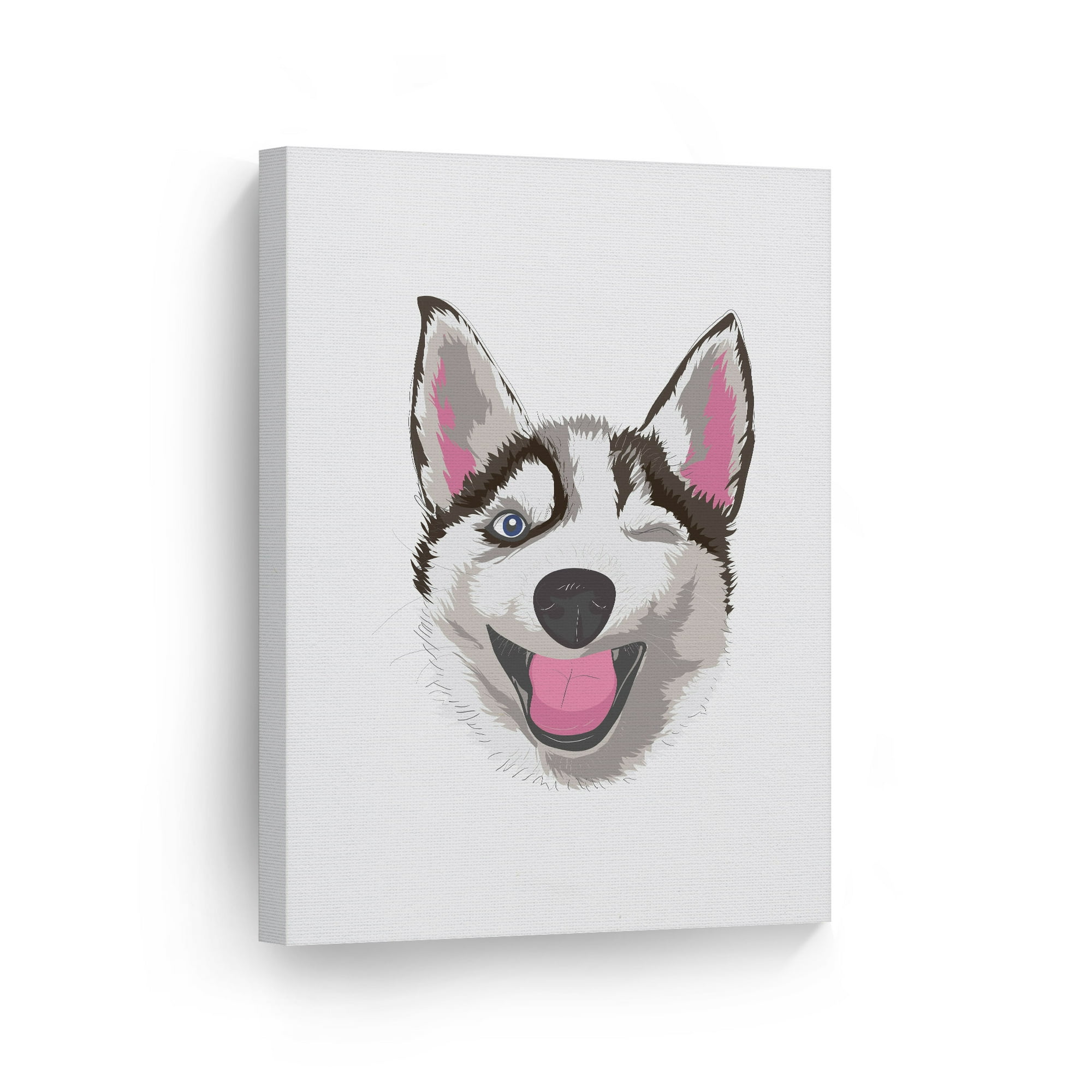Husky Dog Face Drawings