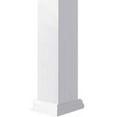 12"W x 04'H Craftsman Classic Square Non-Tapered, Smooth Column ...